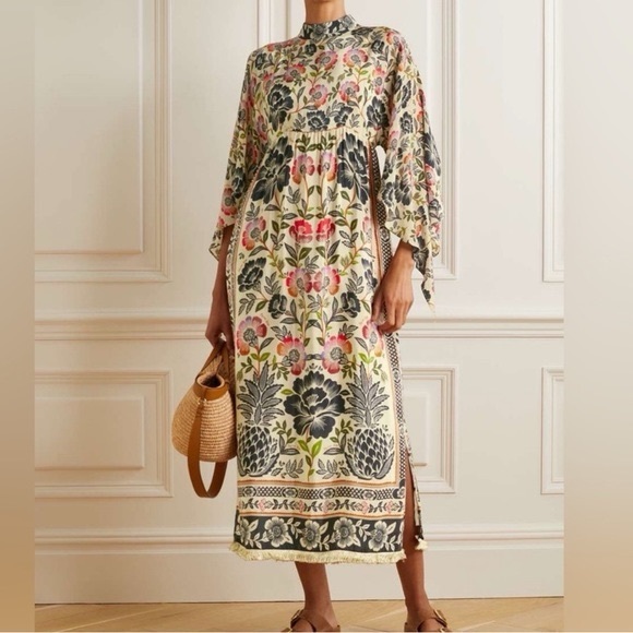 FARM Rio | Dresses | Farm Rio Romantic Garden Maxi Dress Nwt Medium ...